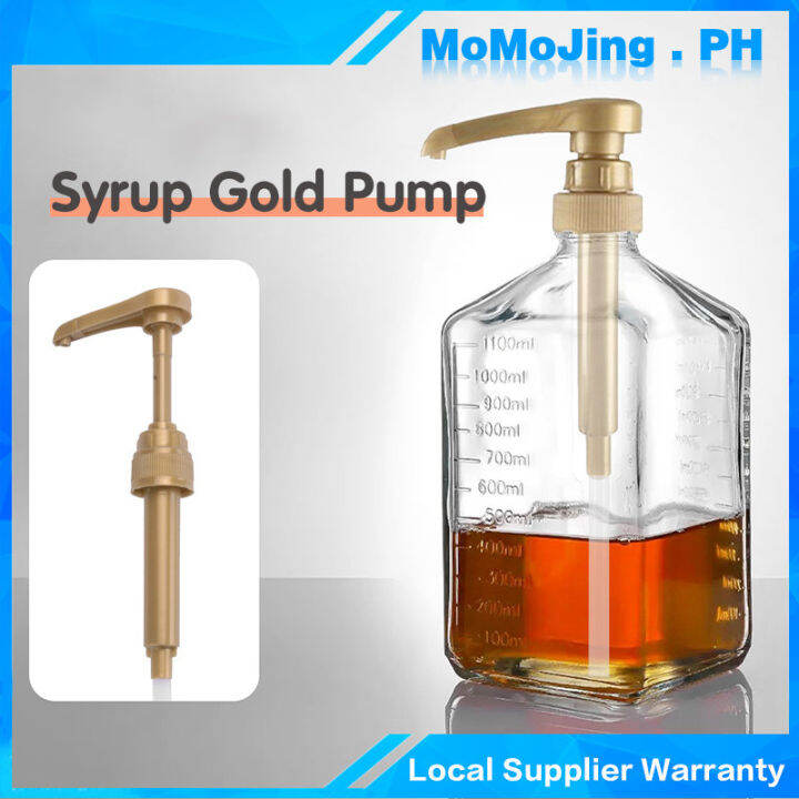 10 ML Syrup Pump (Gold / For 750ML) | Lazada PH