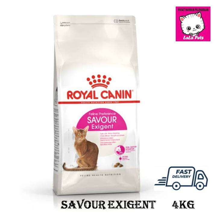 ROYAL CANIN SAVOUR EXIGENT 4KG ADULT CAT FOOD | Lazada