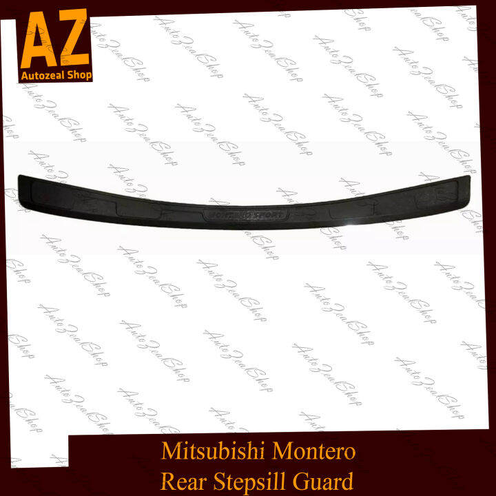 Mitsubishi Montero Sport 2009-2015 OEM Rear Bumper Step Sill Guard ...