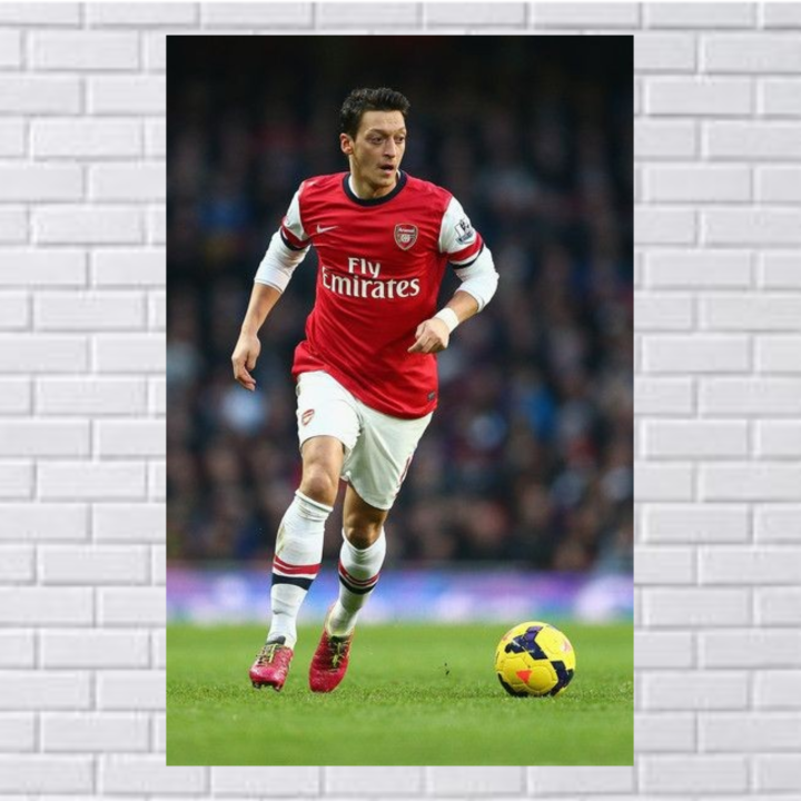POSTER MESUT OZIL/POSTER SEPAK BOLA/FOTO PEMAIN BOLA/FOTO MESUT OZIL ...