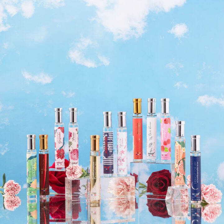 Set 12 ขวด Adopt parfum Full Set น้ำหอมพรีเมียมจากฝรั่งเศส โปรโมชั่น ...