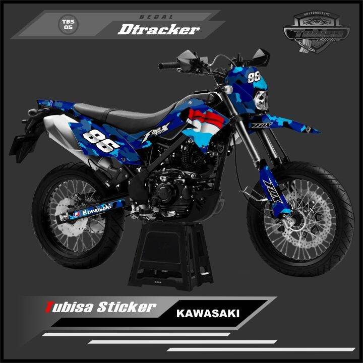 Sticker Decal D-TRACKER FULL BODY Kode.005 | Lazada Indonesia