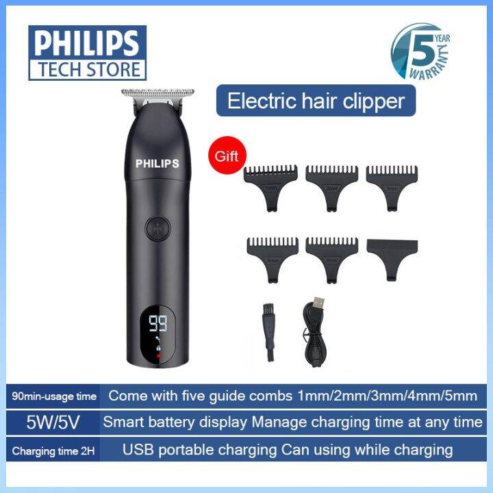 Philips Professional Hair Clipper for Men Electric Barber Hair Shaver ...