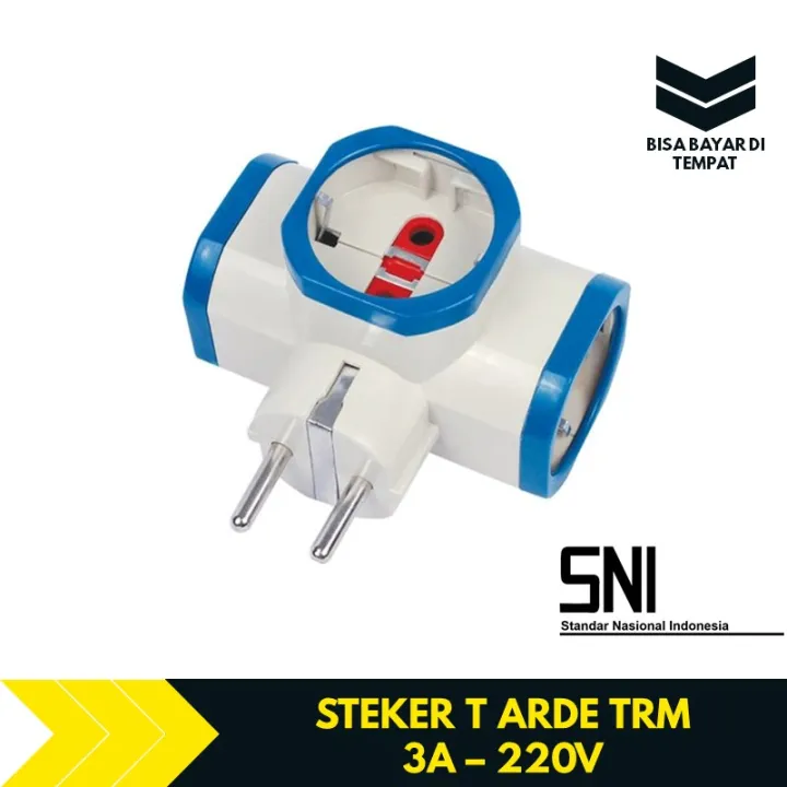 Steker T Arde Warna Colokan Saklar Listrik 3 Lubang | Lazada Indonesia