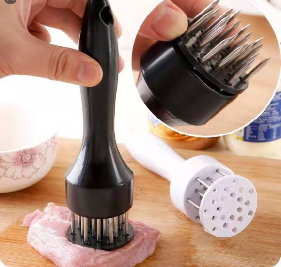 SE Stainless steel tender meat pin steak pork chop loose meat needle ...