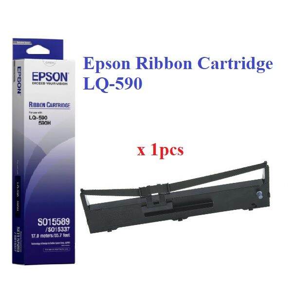 EPSON LQ 590 RIBBON CARTRIDGE - 1PCS | Lazada