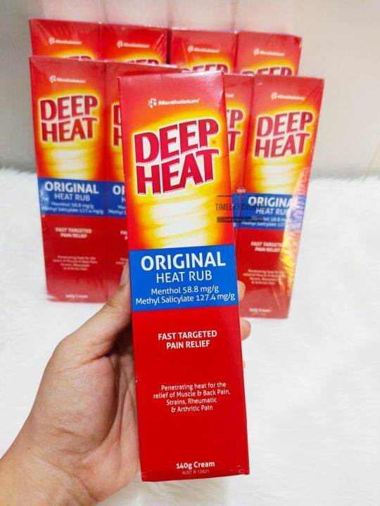 Mentholatum Deep Heat Original Heat Rub 140g | Lazada PH