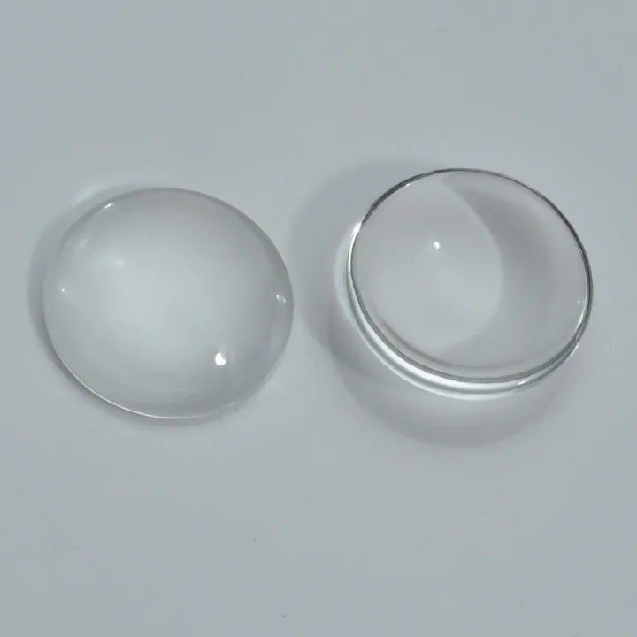 10Mm 20Mm 25Mm 30Mm Clear Transparent Flat Clear Round Domed Magnifying ...