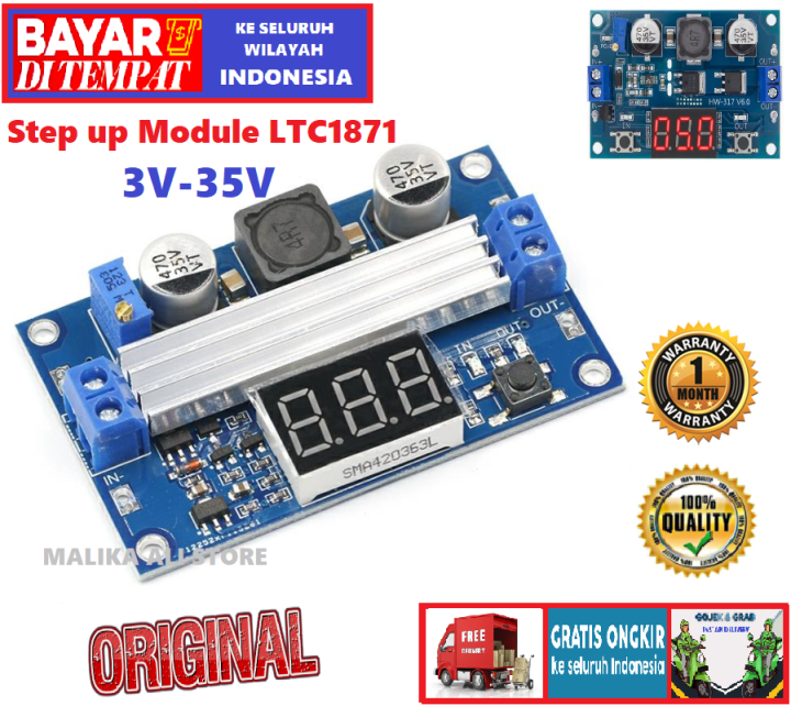 Step up Module LTC1871 3-35V - 100Watt | Lazada Indonesia