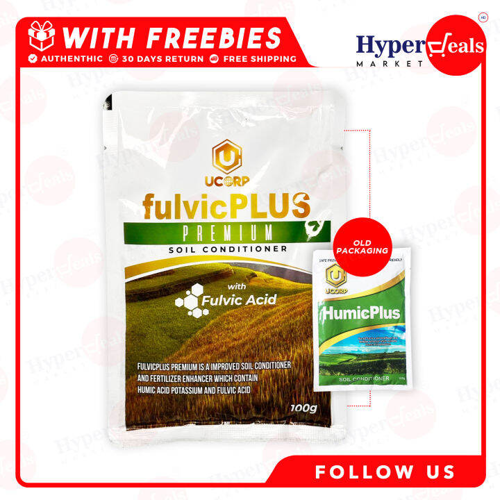 Fulvic Plus Foliar Soil Conditioner and Fertilizer 10g | 100 g ...