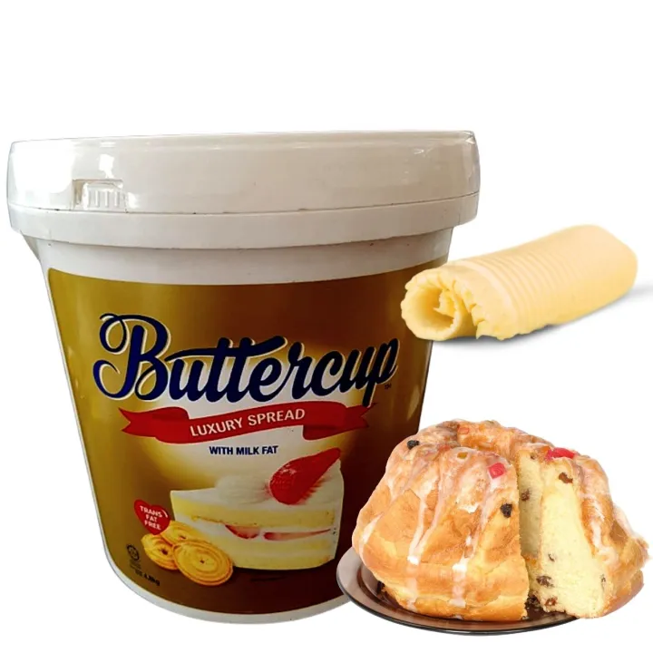 Buttercup Luxury Spread 1kg Marjerin | Margarine | Mentega (Halal) | Lazada