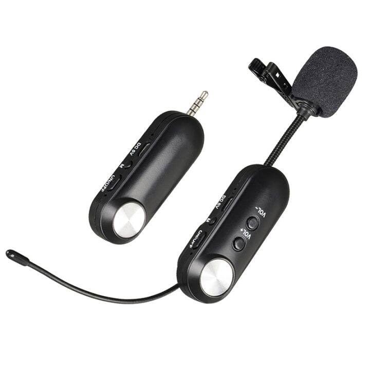 Wireless Microphone Clip-on Collar Tie Microphone Mobile Cell Phone ...