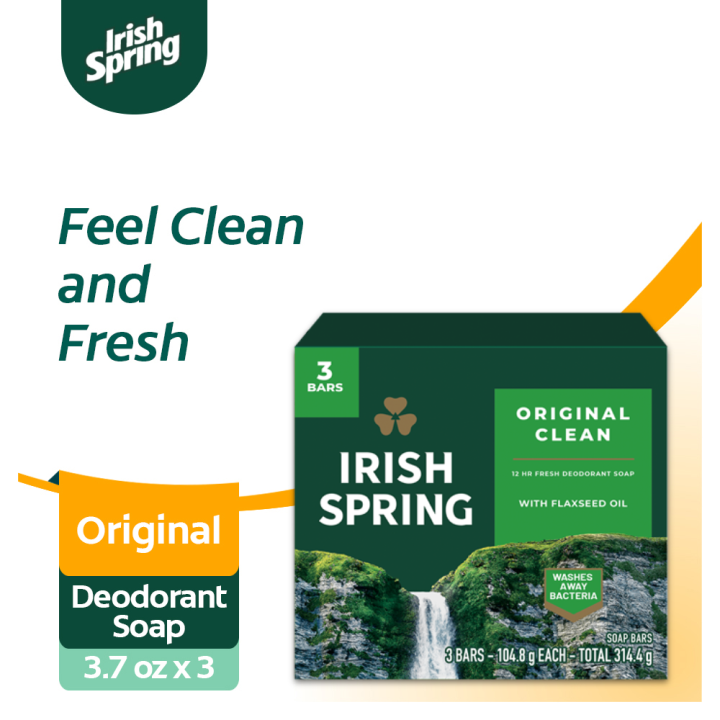 IRISH SPRING Original 104g 3-Pack | Lazada PH