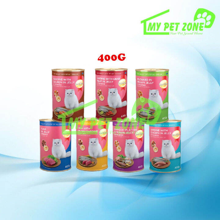 Smart Heart Cat Canned Wet Food SmartHeart Cat WetFood 400G | Lazada