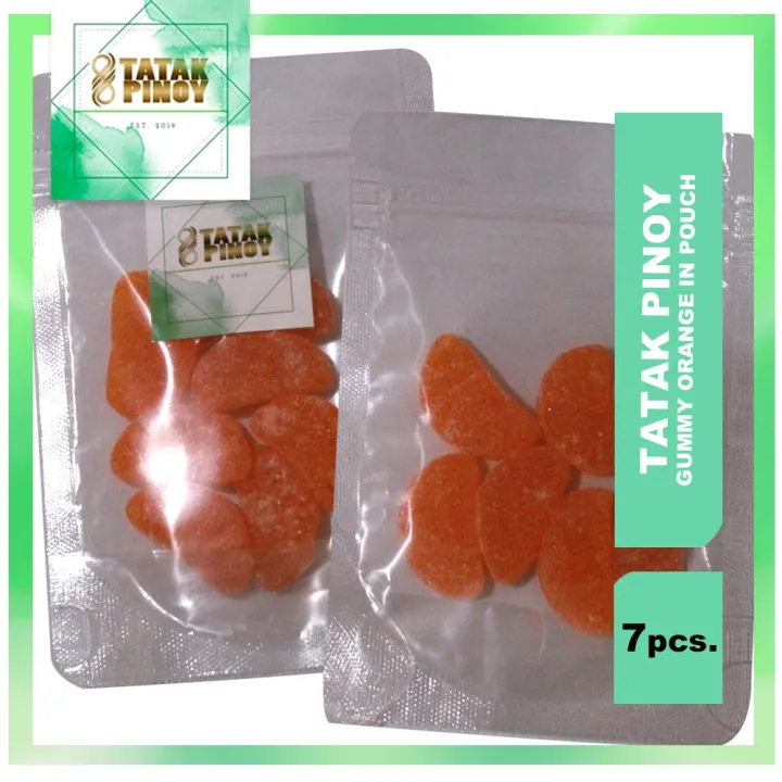 TATAK PINOY Gummy Sweet Candies Gummies Sweet Snacks Candy Gummi Orange ...