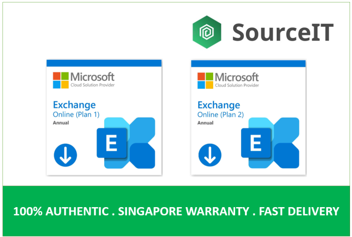 Microsoft 365 Exchange Online Kiosk / Plan 1 / Plan 2 - 12 Months ...
