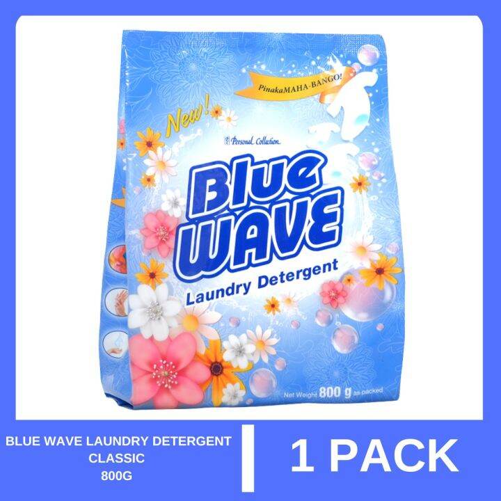 PERSONAL COLLECTION Blue Wave Laundry Detergent Powder 800g 1 Pack | Lazada PH