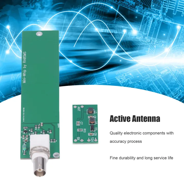 2Pcs Active Antenna VLF LF HF Shortwave Receiving Module Radio Receiver ...