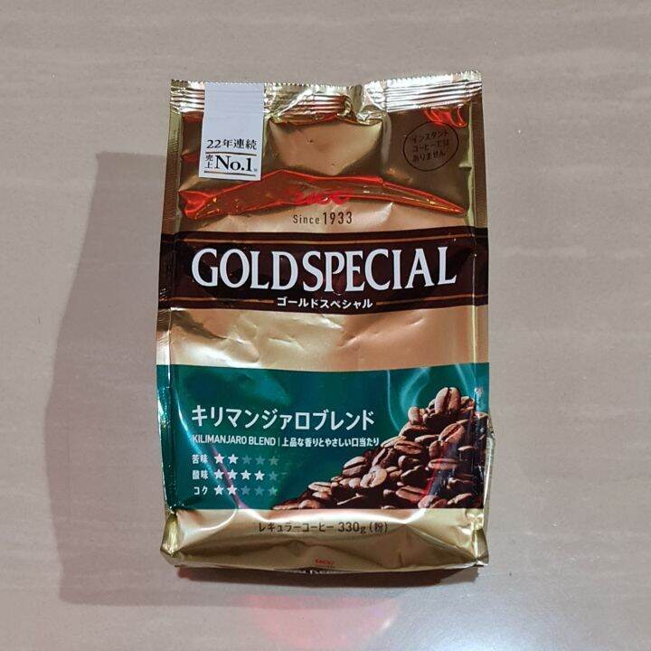 UCC Ueshima Gold Special KIlimanjaro Blend Ground Coffee 330 Gram ...