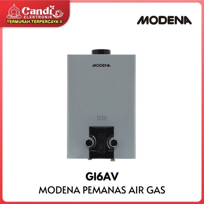 MODENA Pemanas Air Gas Kapasitas 6 Liter GI6AV | Lazada Indonesia
