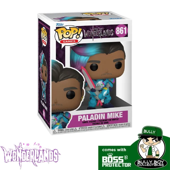 POP! Games: Tiny Tina's Wonderlands - Paladin Mike 861 With Boss ...