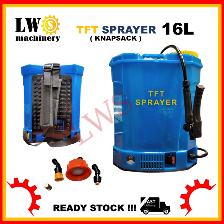 TFT Portable Rechargeable Battery Knapsack Chemical Sprayer 16L ...