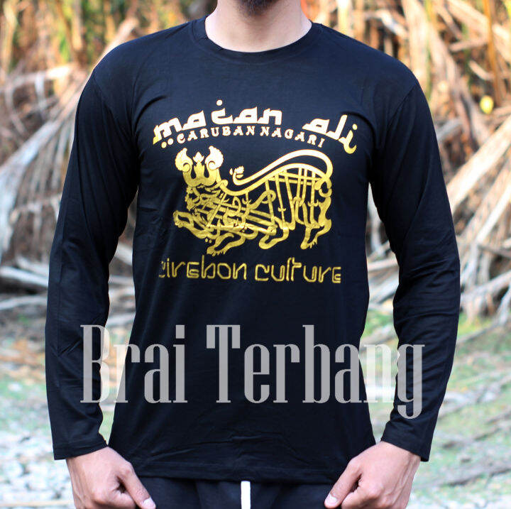 kaos spandek macan ali lambang cirebon | Lazada Indonesia