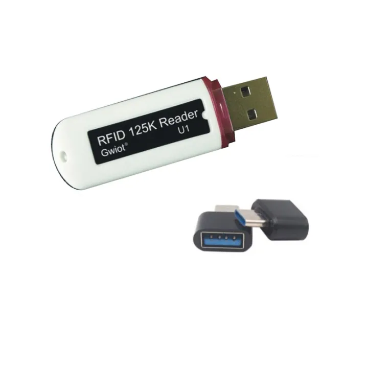 RF USB RFID Card Reader For Android Mini 125khz TK4100 or 13.56mhz MF ...