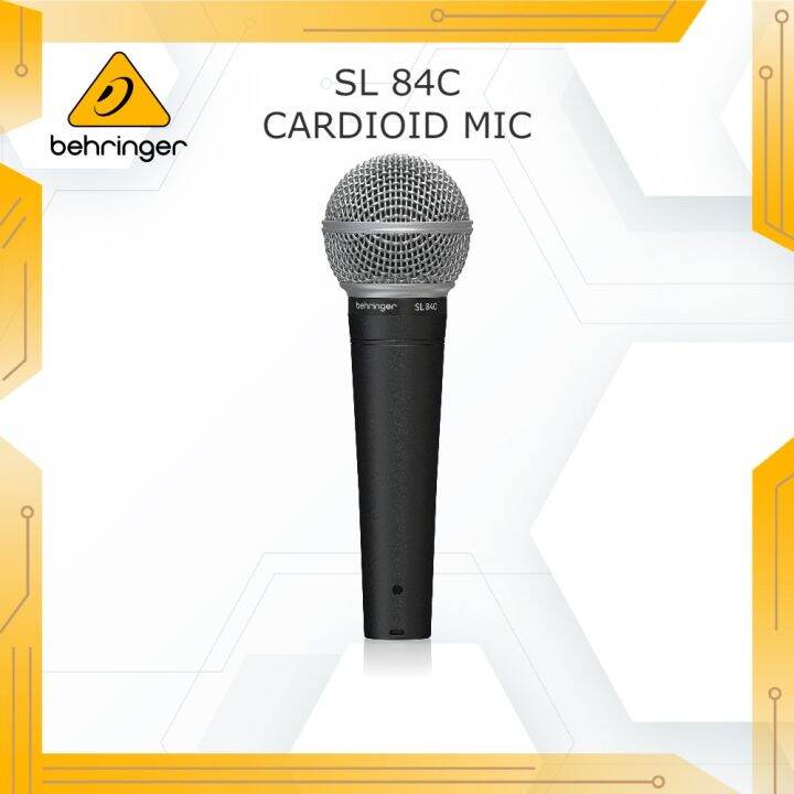 [100% AUTHENTIC] BEHRINGER SL 84C SL84C SL-84C Dynamic Cardioid Microphone | Lazada