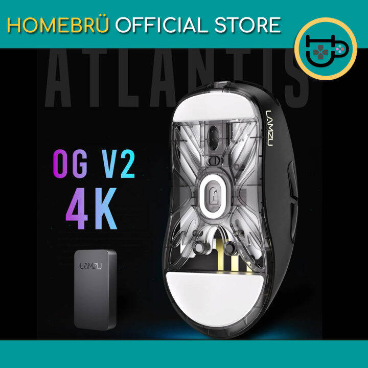 LAMZU ATLANTIS OG V2 4K Wireless Gaming Mouse | Lazada PH