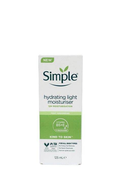 Simple Hydrating Light Moisturizer 125ml | Lazada