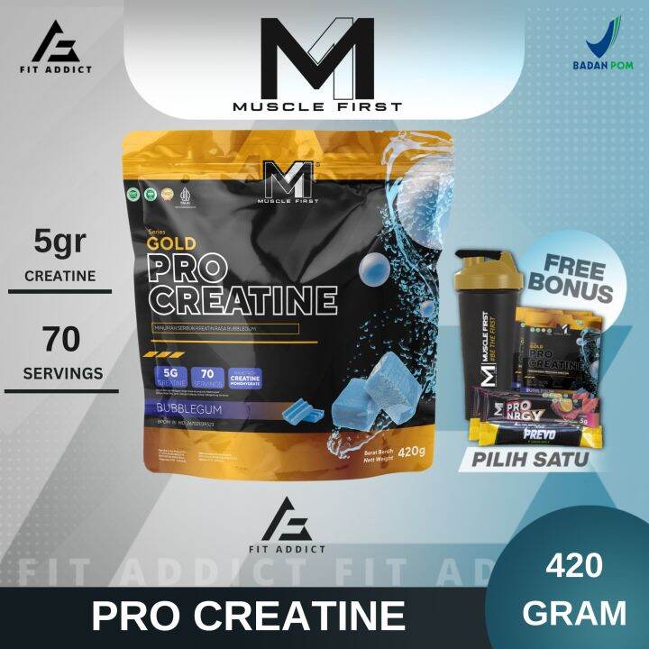 M1 MuscleFirst Gold Pro Creatine 420gr 420 gr 420 gram 420gram Creatine ...