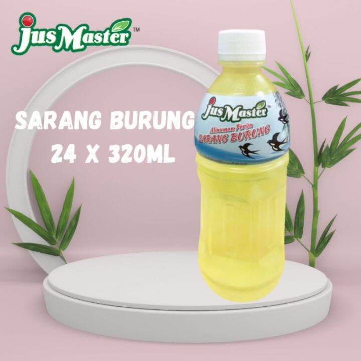 [TKM] Jus Master Bird Nest Flavoured Drink With Jelly (320ml x24) | Lazada