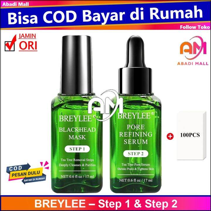 BREYLEE Blackhead Mask Step 1 & Step 2 Pore Serum Treatment Abadi Mall ...