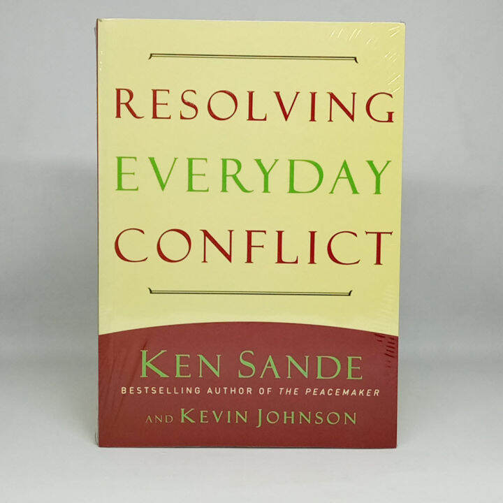 Resolving Everyday Conflict by Ken Sande | Lazada PH