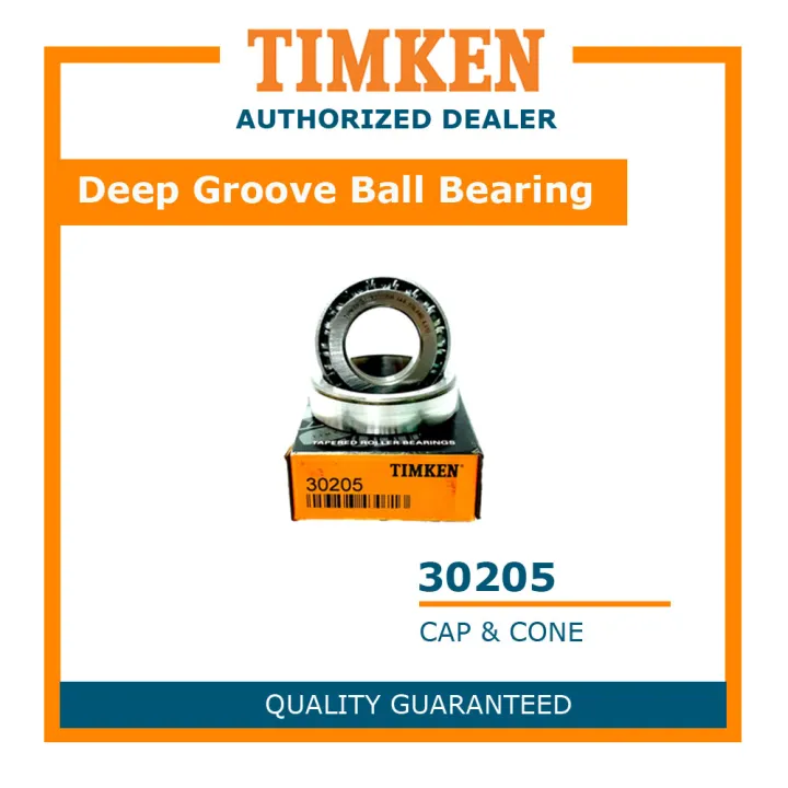 TIMKEN 30205 TAPERED ROLLER - MM | Lazada PH