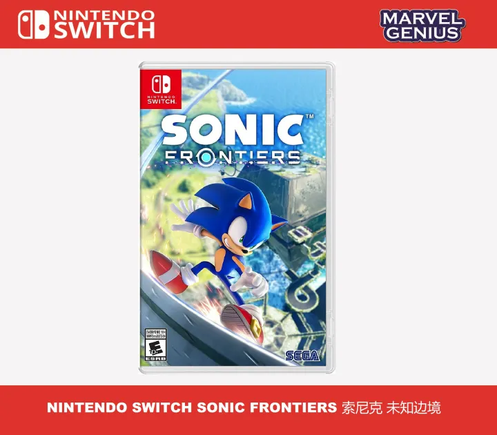 NSW NS NINTENDO SWITCH GAME SONIC FRONTIERS SONIC FRONTIER 索尼克 未知边境 ...