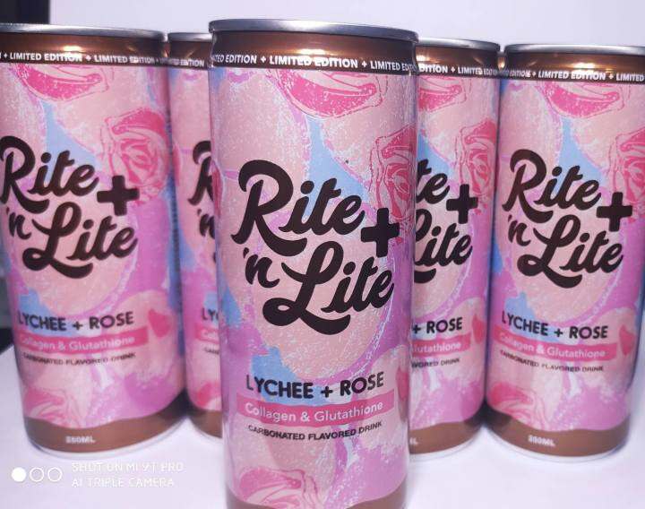 Rite n Lite LYCHEE + ROSE with COLLAGEN & GLUTATHIONE | Lazada PH