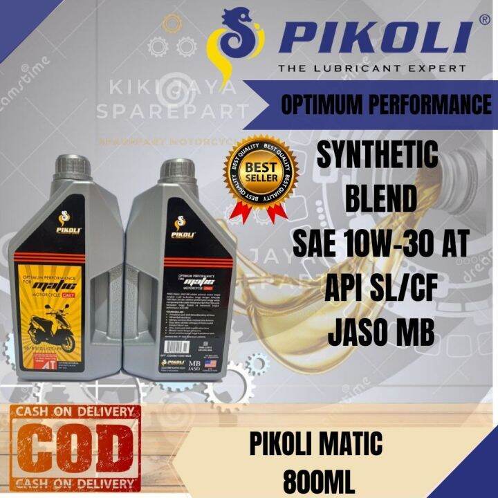 OLI OIL PIKOLI MATIC SYTHETC BLEND JASO MB 0.8L PIKOLI MATIC ORIGINAL ...