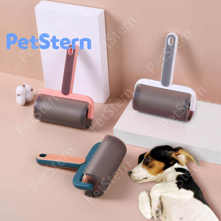 PetStern🐱ลูกกลิ้งขนแมว🐱ลูกกลิ้งกำจัดขน พร้อมฝาปิด ลูกกลิ้งทำความสะอาด ...