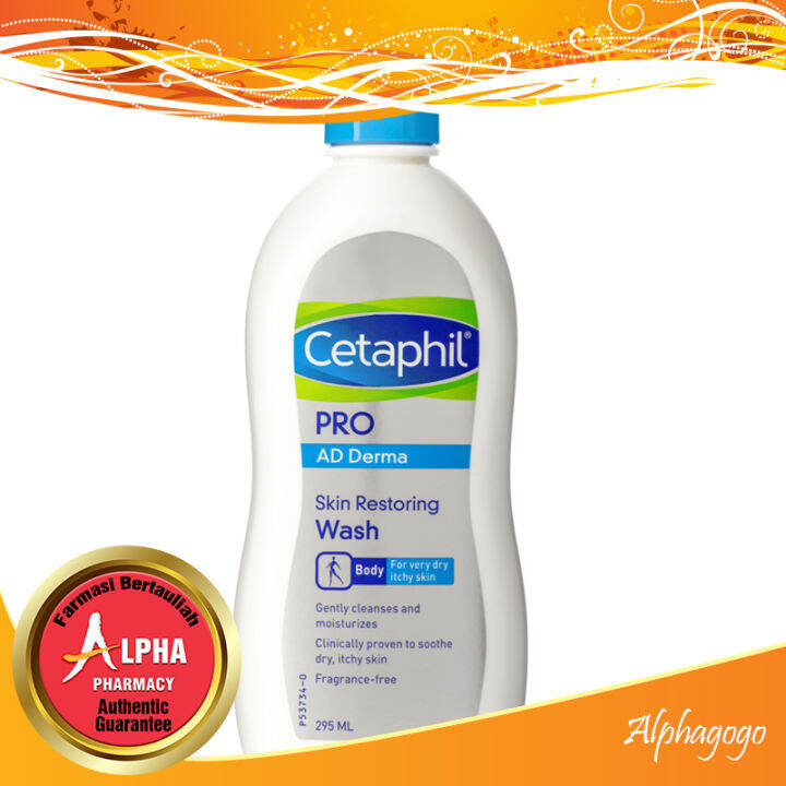 Cetaphil PRO AD Derma Body Wash 295ml (previously known as Restoraderm ...