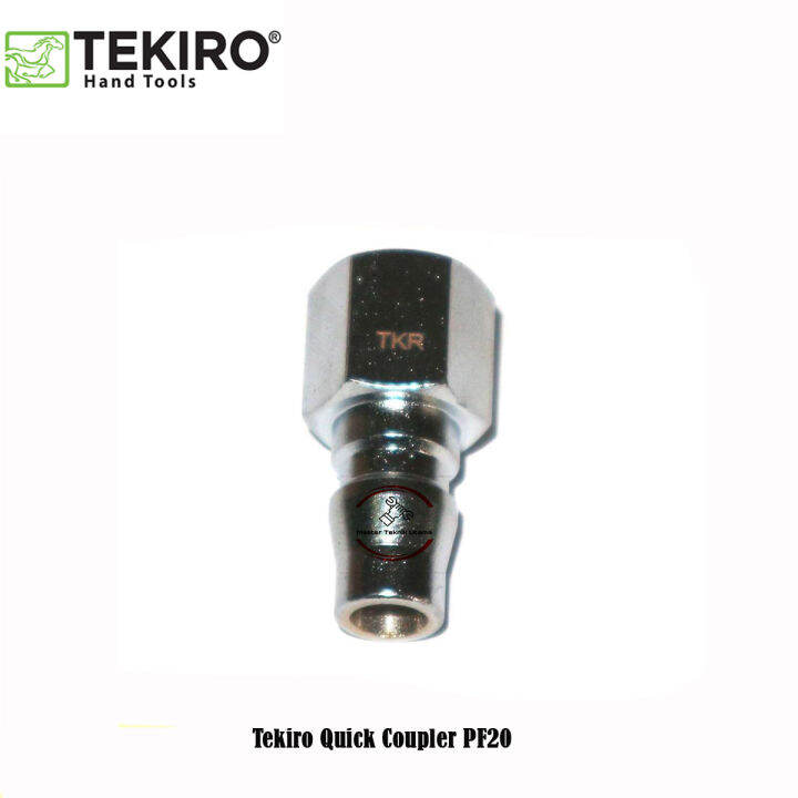 Tekiro Quick Coupler Plug PF 20 Sambungan Nepple Selang Angin ...