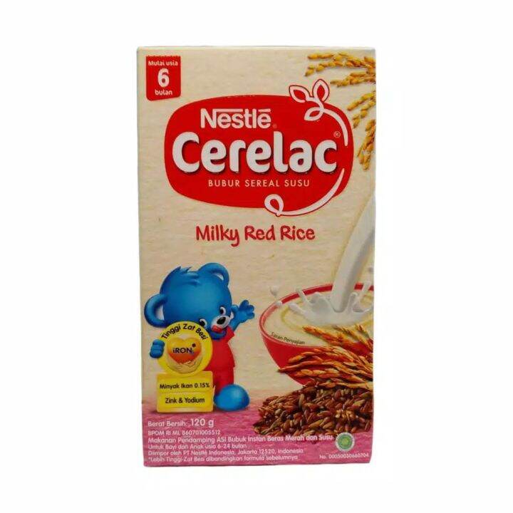 Nestle Cerelac Milky Red Rice 120 gr | Lazada Indonesia