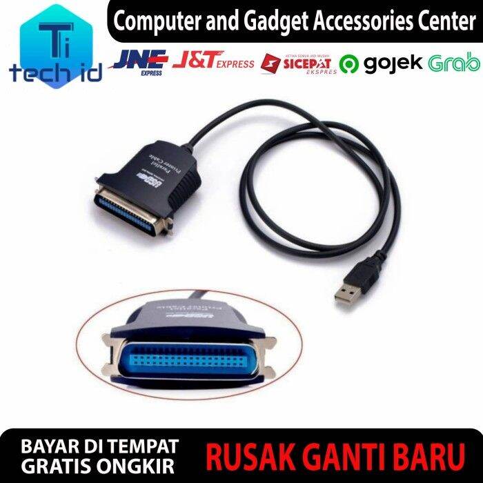 Flash Sale USB 2 Paralel Cable - Kabel LPT Usb to Parallel Printer ...