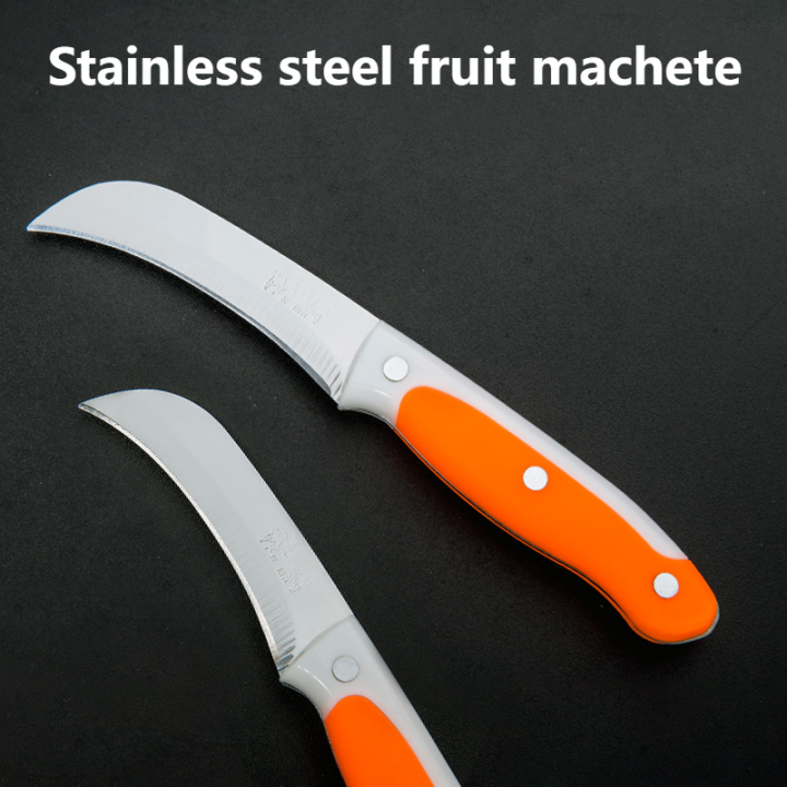 Stainless Steel Fruit Machete Banana Fruit Pineapple Machete Peeler ...