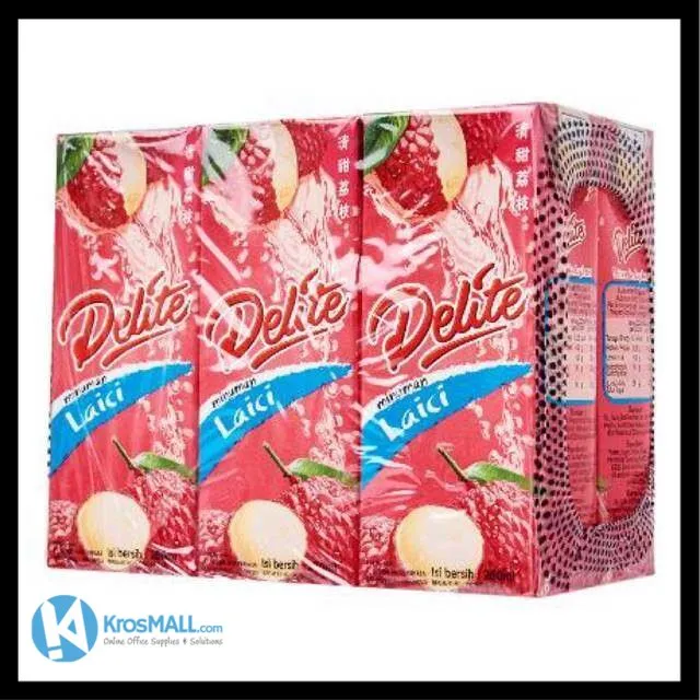 Delite Lychee Drink Less Sugar 24 x 250ml | Lazada