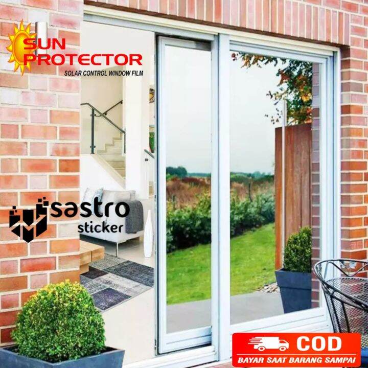Stiker kaca one way kaca film 80% Kaca film one way 80%sticker kaca ...