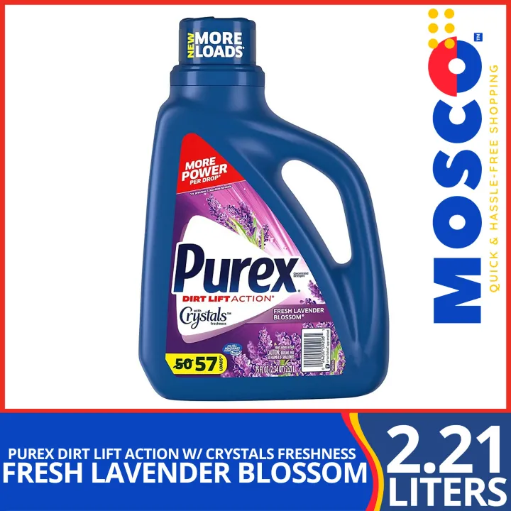 PUREX Dirt Lift Action with Crystals Fresh Lavender Blossom ...