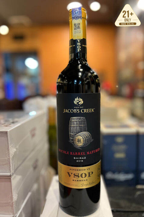 Jacob's Creek Double Barrel Shiraz Finished in VSOP Barrels | Lazada