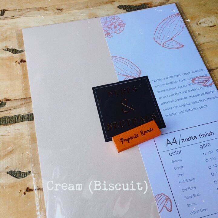 A4 Nudes & Neutrals 120gsm Specialty Paper - Scrapbooking ...
